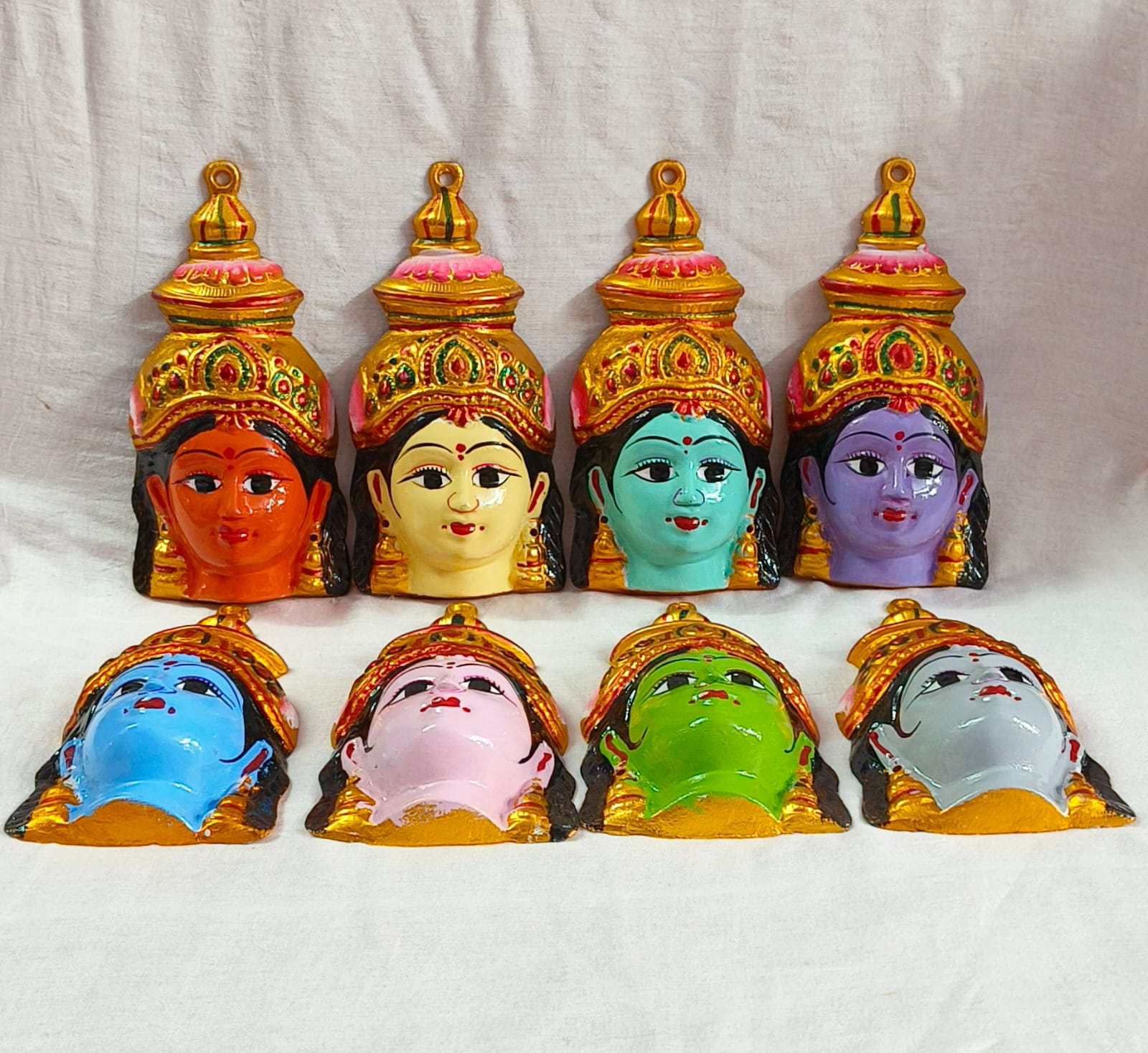 Ashtalakshmi Devi Face | Varalakshmi Devi Face Online – Puja Celebrations